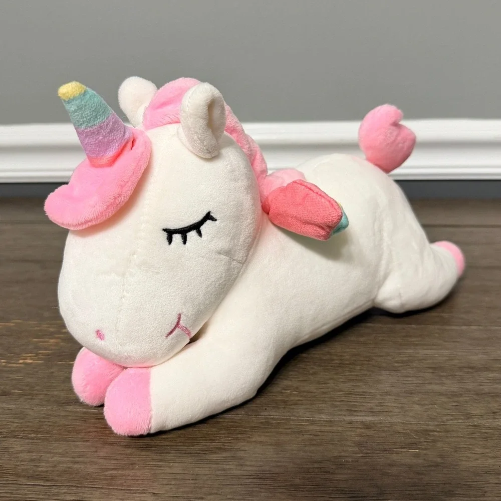Unbranded | Toys | Cute And Cuddly Kawaii Sleepy Eye Unicorn Pillow ...